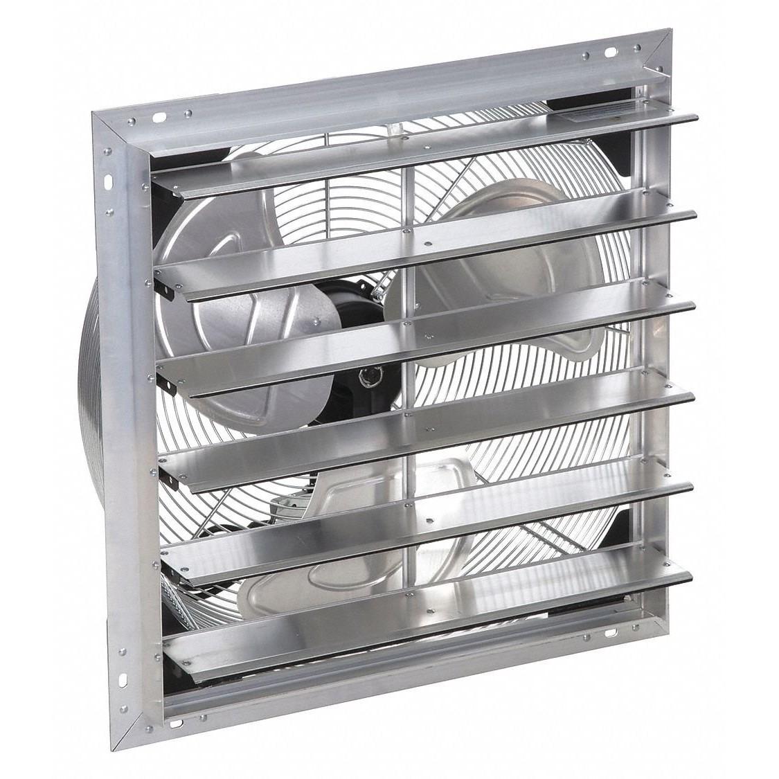 23004 Airmaster Low Pressure Shutter Fan, 18", EPRSM16, 115/230V, 1/15 HP