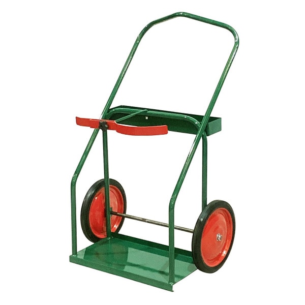 24-14 Anthony Carts Cylinder Cart, Large Cart, 14” Solid Tires, Band