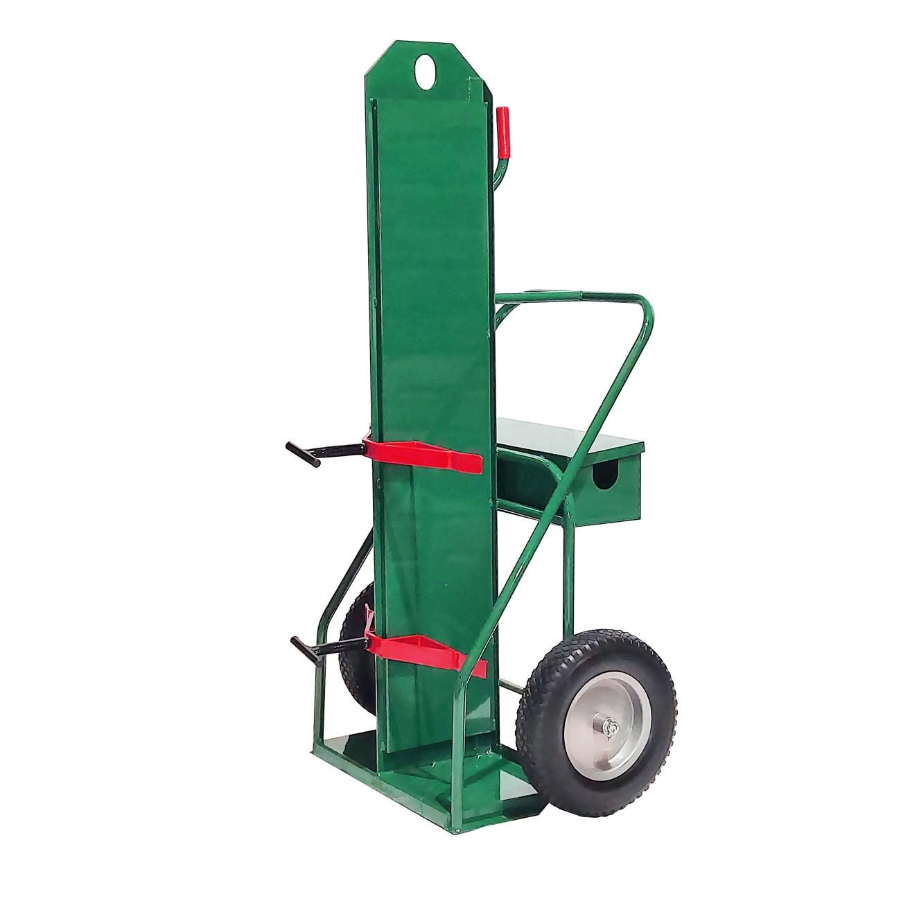 84LFW-16S Anthony Carts Cylinder Cart, Medium Cart, 16" Solid Tires ...