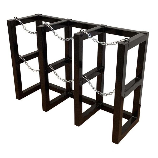 MCR-3W1D-CGD Anthony Carts Construction Grade Modular Cylinder Rack, 3W1D