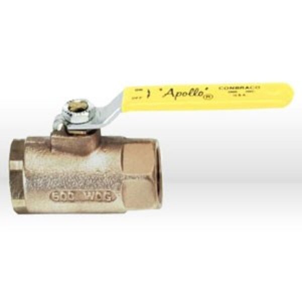 70-105-27 Apollo Bronze Ball Valve,1",Ball valve with locking handle