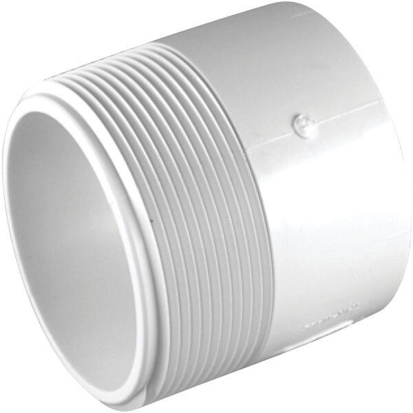 PVC 01109 0600HA Charlotte Pipe 3 In. x 3 In. MIP Schedule 30 DWV Male ...