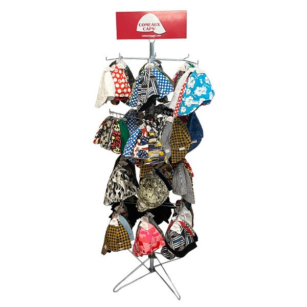 CAPDISPLAYRACK Comeaux Caps Cap Display Rack