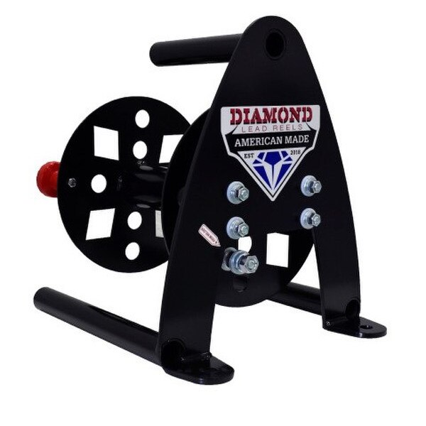Diamond Lead Reels JMP10BLK Jumper Reel Heavy-Duty