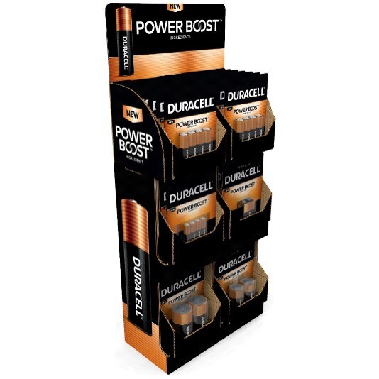 41333 03025 Duracell Coppertop Large Counter Unit Display