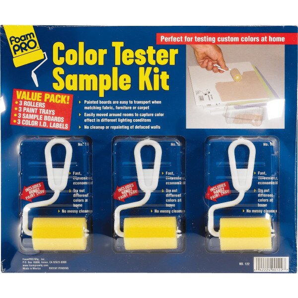 122 FoamPro Color Tester Sample Kit