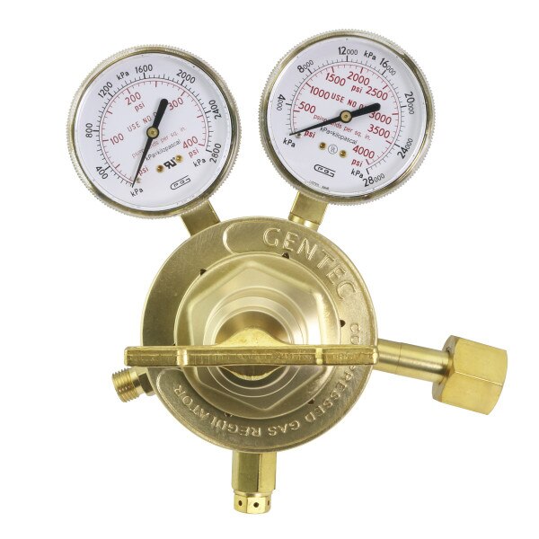 153TX-250 Gentec,Two Stage Heavy Duty Regulator,Oxygen,CGA540,110011011