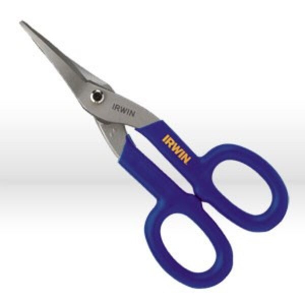 23007 Irwin Straight Cut Snips,7",Cut straight & tight curves tinner snip