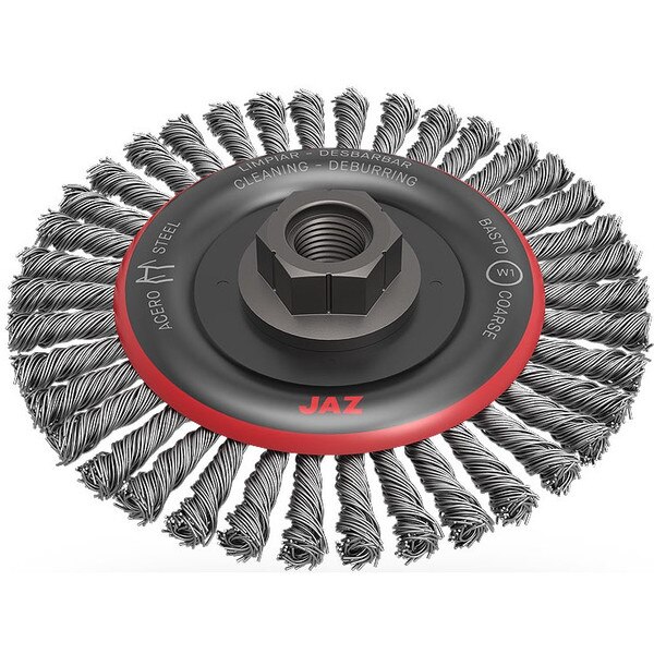 78042 4-1/2" x .020" x 5/8 - 11 Stringer Bead Wire Wheel, 10/box