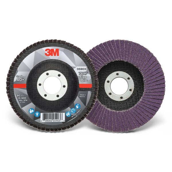 3M™ 7100177446 Disc 769F Coated 4 1/2 Inch Dia 40 Grit