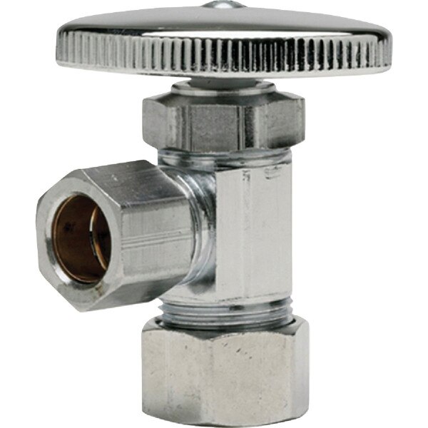 190-032HC ProLine 5/8 In. OD x 3/8 In. Quarter Turn Angle Valve