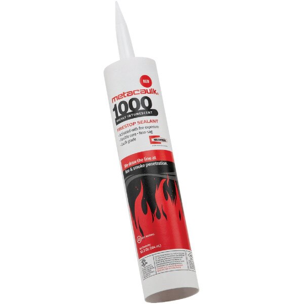 66640 Metacaulk 1000 Red 10.3 Oz. Intumescent Firestop Sealant