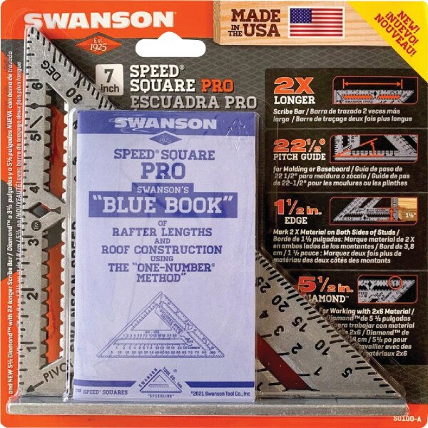 S0100-AC Swanson Speed Square Pro