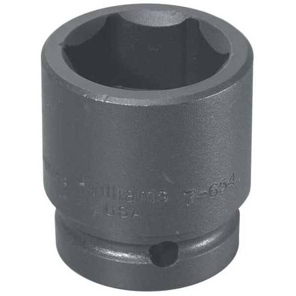 Williams 7-654 Socket 2 3/4 Inch OAL SAE Shallow Impact