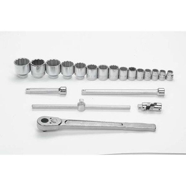 Williams HM-1222 Socket 2 Inch OAL Metric Shallow