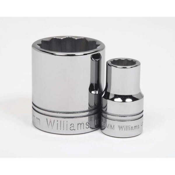 Williams STM-1224 Socket 1 17/32 Inch OAL Metric