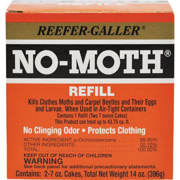 1021.6 Reefer-Galler No-Moth Moth Killer Cake Refill (2-Pack)